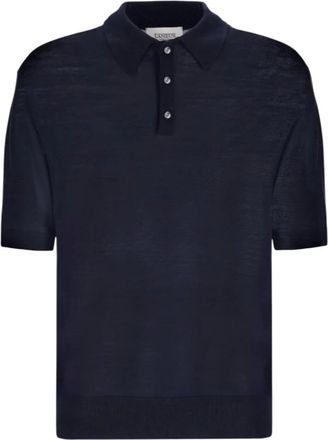 Laneus Homme, Tops, Bleu, Taille: L Polo