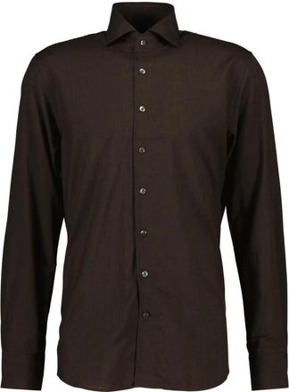 Profuomo Businesshemden - - Shirts - Herren - Braun - 4XL
