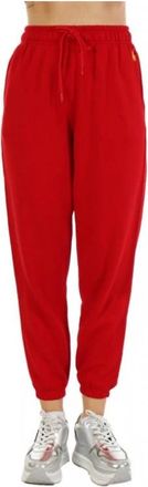 Ralph Lauren Femme, Pantalons, Rouge, Taille: 38 FR RL Fleece Sweatpant