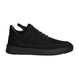 Filling Pieces Low Top Ripple Nubuck - - Shoes - Herren - Schwarzk - 45 EU