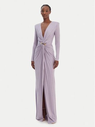 Elisabetta Franchi Abendkleid AB-R29-61E2-V850 Violett Regular Fit