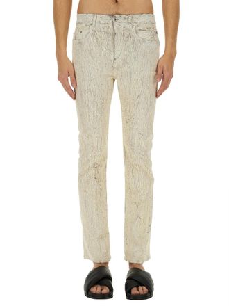 Rick Owens Utility Cotton Trousers - Ivory