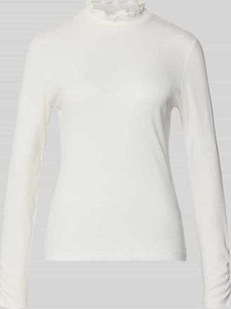 More & More Slim Fit Longsleeve aus Baumwoll-Mix