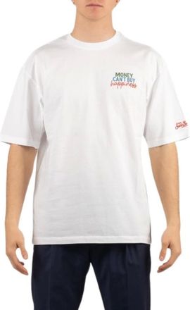 Saint Barth Homme, Tops, Blanc, Taille: XL T-Shirt