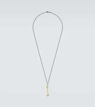 Ileana Makri Collier Divine Mechanics en or 18 ct et diamants