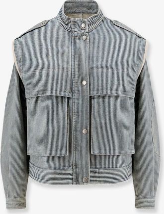 Isabel Marant Edany cotton twill jacket - MARANT ETOILE - gender_Woman
