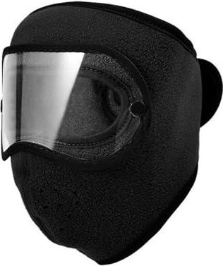 Generic Masque de protection du visage en polaire avec protection - Unisexe - R&eacute;sistant au froid - Protection du visage - Masque dhiver chaud avec oreillette 