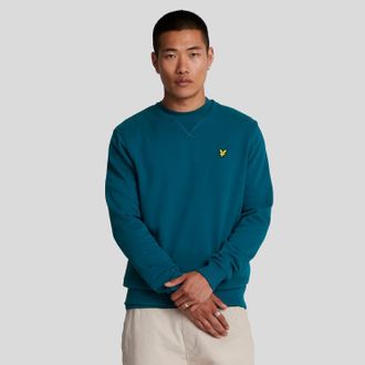Lyle & Scott Sweatshirt Rundhalsausschnitt für Herren (Marine)