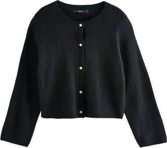 Next Strickjacke Weiche Strickjacke mit Alpakaanteil (1-tlg)