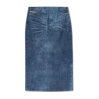 Diesel Rock De-Pra-S3 - - Skirts - Damen - Blau - W25