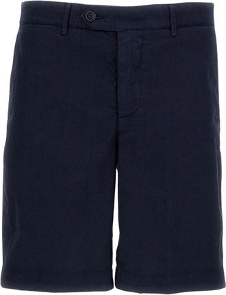 TELA GENOVA Homme, Shorts, Bleu, Taille: W34 Bermuda classico