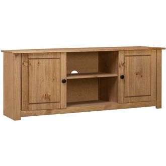 vidaXL Meuble tv 120x40x50 cm Bois de pin massif Gamme Panama