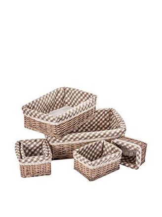 Vical Home Beh&auml;lter f&uuml;r K&uuml;chenhelfer 5er Set