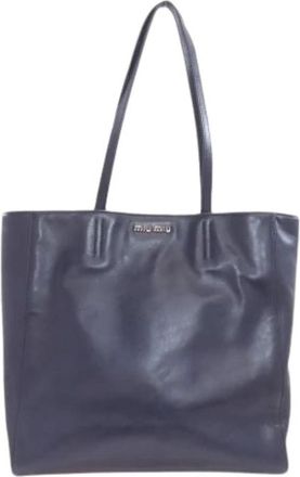 Miu Miu Damen, Pre-Owned, Blau, ONE SIZEGr&ouml;&szlig;e