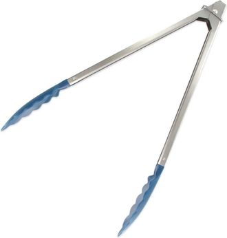 Fackelmann Fackelmann 670439 10 Küchenzange Servieren von Salaten, Lebensmitteln, Gebäck, Mehrzweck-Elegante Edelstahlschaufeln PP, Max. 100 °C, 30 cm, 1 Stück E