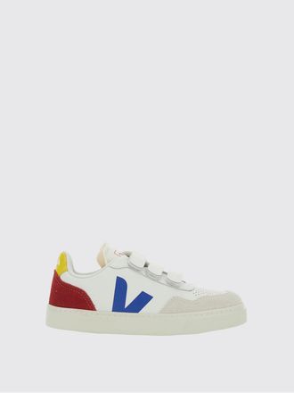 Veja V-90 Low-Top Sneakers f&uuml;r Jungen aus Bio-Leder mit Klettverschluss