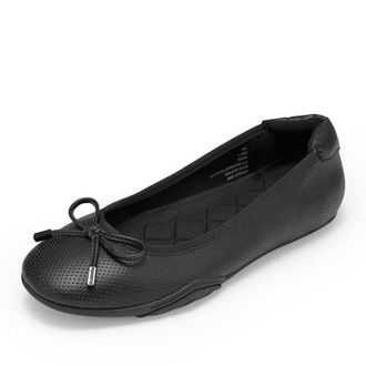 Aerosoles Onyx pour femme, Similicuir Perf Noir, 37 EU