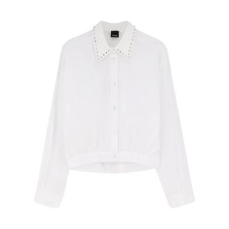 Pinko Pinko, Femme, Blouses et Chemises, Blanc, Taille: 38 FR Chemise Charita