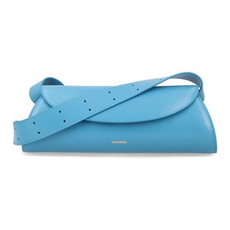 Jil Sander Cannolo Small - - Bags - Damen - Blau - ONE SIZE