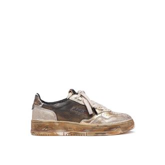 Autry Femme, Chaussures, Gris, Taille: 37 EU SUP Vint LOW Baskets
