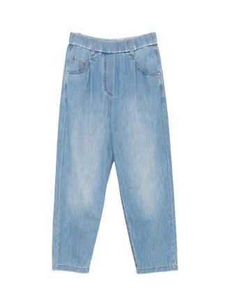 Brunello Cucinelli Five-Pocket Denim Jeans - Light Blue