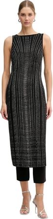 Pinko Pinko, Femme, Robes, Noir, Taille: 40 FR Combinaison orn&eacute;e de strass