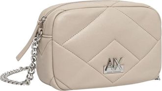 A|X Armani Exchange Sac bandouli&egrave;re - Femme - Sacs - Beige - Taille: ONE Size