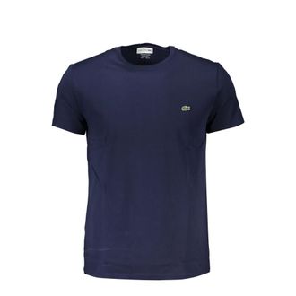 Lacoste Homme, Tops, Bleu, Taille: S T-shirt &agrave; Manches Courtes