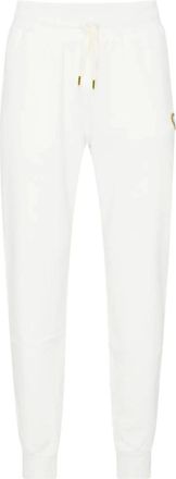 Casablanca Homme, Pantalons, Blanc, Taille: 2XL Pantalon de survêtement avec patch logo coeur arc-en-ciel