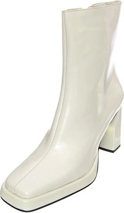 Jeffrey Campbell Femme, Chaussures, Blanc, Taille: 40 EU Stivaletti Profilo alla Caviglia