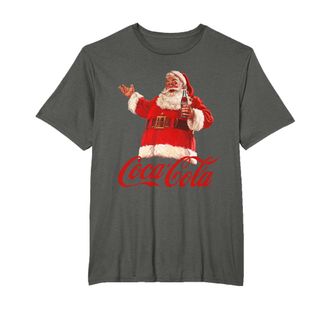 Coca Cola Ware Coca Cola Weihnachtsmann Flasche T-Shirt