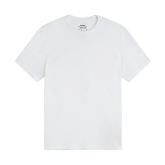 Ecoalf Ecoalf, Homme, Tops, Blanc, Taille: S T-shirt Blanc avec Motif Colonnes