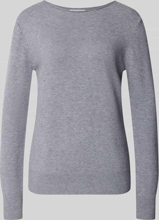 Christian Berg Regular Fit Strickpullover aus Viskose-Mix mit U-Boot-Ausschnitt