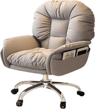 Generic Ergonomischer B&uuml;rostuhl, Schreibtischstuhl mit Schwammpolsterung, Verstellbarer Winkel, doppellagige, verdickte R&uuml;ckenlehne