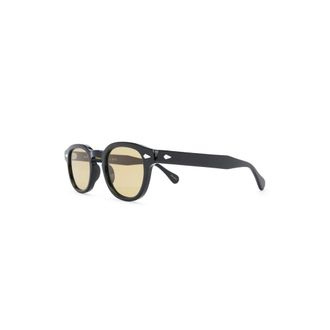 Moscot unisex, Accessoires, Noir, Taille: 49 MM Lemtosh Base2 SUN Black Amber Lunettes de soleil