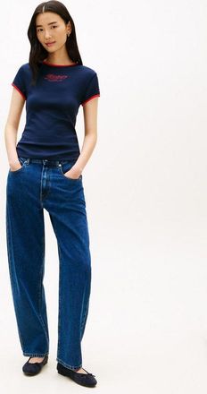 Tommy Hilfiger Kurzarmshirt TILT GRAPHIC SLIM C-NK SS TEE