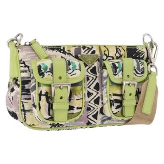 Prada Pre-owned Vintage Schultertasche - - Pre-owned - Damen - Gr&uuml;n - ONE SIZE
