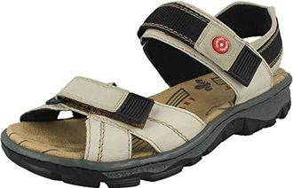 Rieker 68851, Sandales Bout ferm&eacute; femme, Beige (Crema/Champignon), 40 EU
