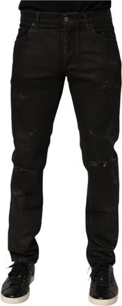 Dolce & Gabbana Herren, Jeans, Schwarzk, MGr&ouml;&szlig;e