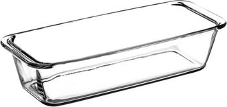 Amosfun Geh&auml;rtete Glas Backform Rechteckige Ofenschale Mikrowellengeeignet F&uuml;r Salat Dessert Kuchen Mit Doppelgriffen