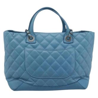 Chanel Pre-owned Vintage Tote Bag - - Pre-owned - Damen - Blau - ONE SIZE