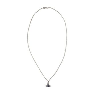Vivienne Westwood Neue winzige Orb Anh&auml;nger Halskette - - Accessories - Damen - Grau - ONE SIZE