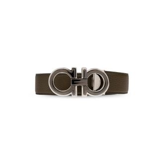 Ferragamo Gancini G&uuml;rtel- wendbar und verstellbar - - Accessories - Herren - Braun - 90 CM