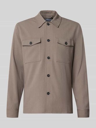 Lindbergh Relaxed Fit Hemdjacke mit Brusttaschen