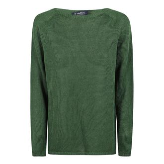 Max Mara Damen, Strickwaren, Gr&uuml;n, LGr&ouml;&szlig;e