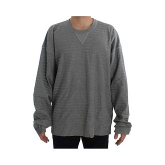 Dolce & Gabbana Rundhals-Pullover - - Knitwear - Herren - Grau - M
