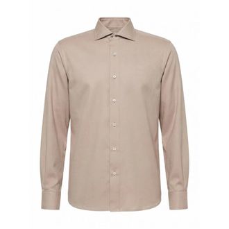 PESERICO Chemise en flanelle - Homme - Chemises - Brun - Taille: M