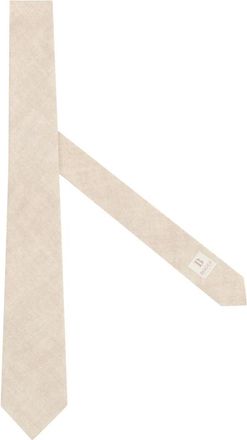 Boggi Milano Homme, Accessoires, Beige, Taille: ONE Size Cravate en soie &agrave; effet chin&eacute;
