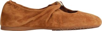 Loewe Suede Ballerinas