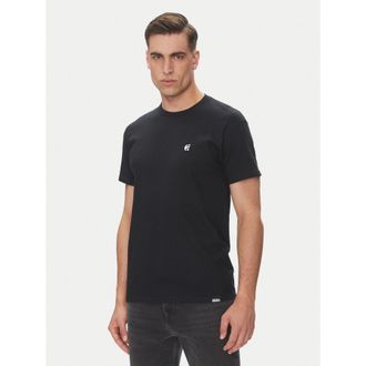 Etnies T-Shirt Team Emroidery 4130003738 Schwarz Regular Fit